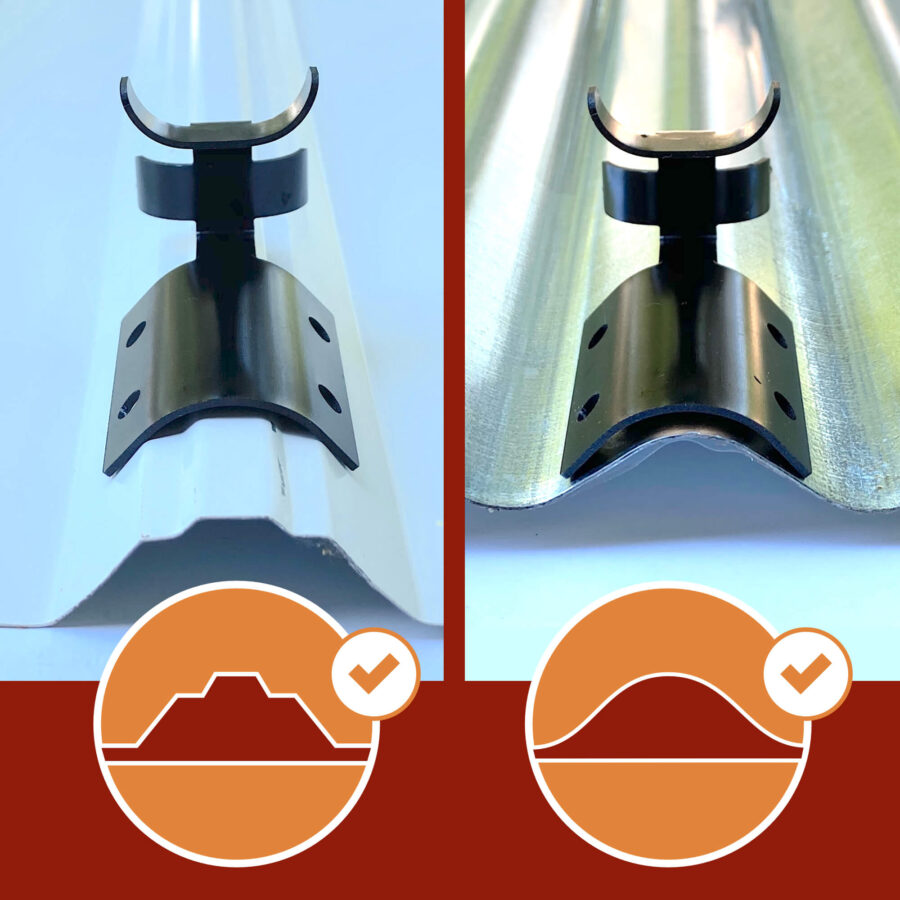 Metal Roof Clips for Heat Tape → Radiant Solutions Company