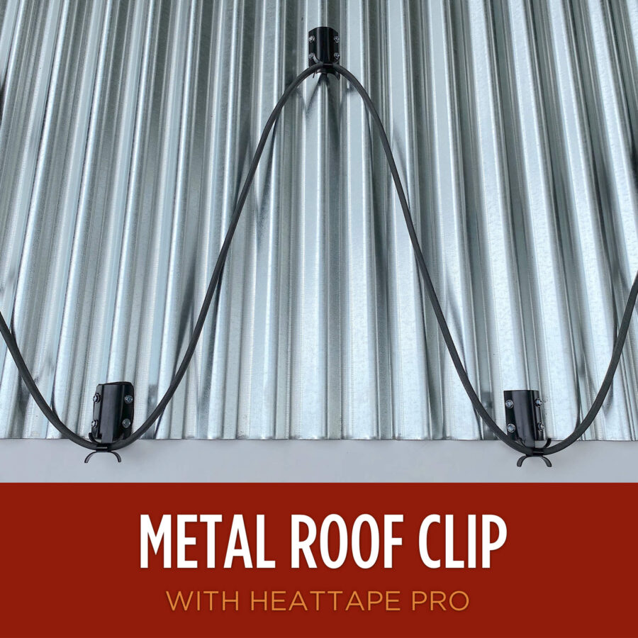 Metal Roof Clips for Heat Tape → Radiant Solutions Company